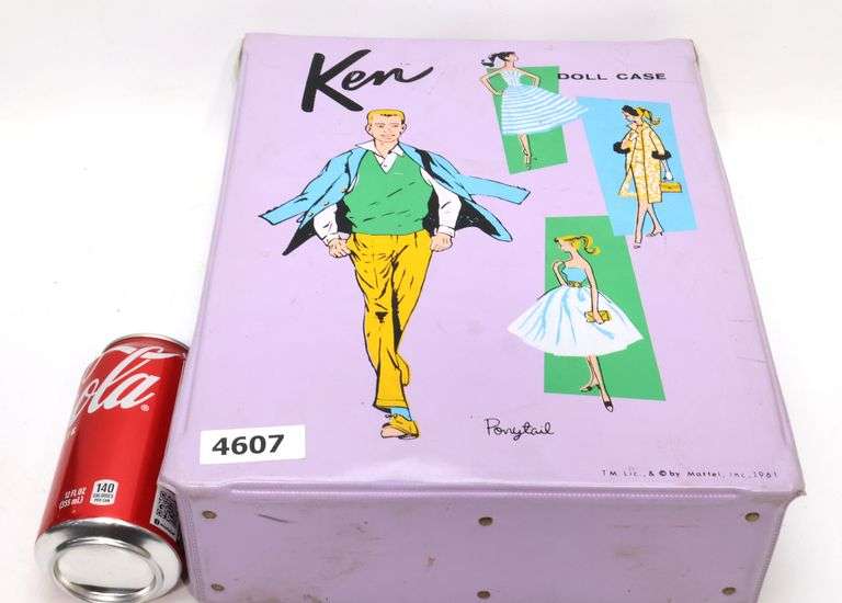 Vintage Ken Doll with Case & Accessories - Dixon's Auction at Crumpton