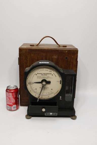 Vintage Alfred Sutter Universal Yarn Numbering Balance with Case ...