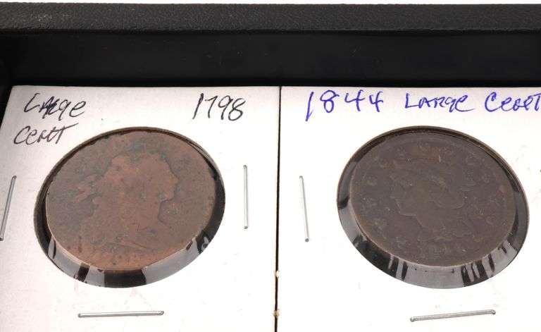 (10) U.S. Large Cents - Dixon's Auction at Crumpton