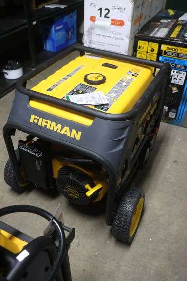Used: Firman Dual-Fuel Portable Generator, [As-Is, Item(s) Is Currently ...
