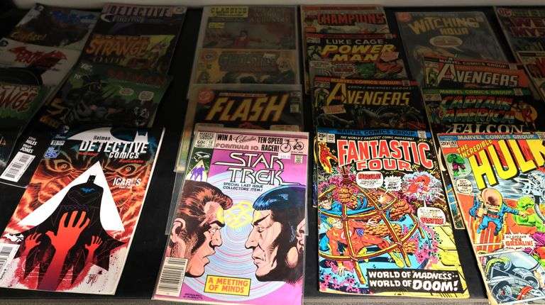 Lot of Vintage Comic Books - Dixon's Auction at Crumpton
