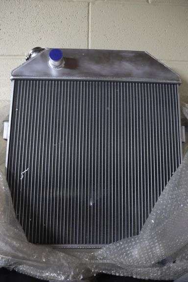 Misc Returns: Aluminum Radiator and Assortment of Radiator Hoses, [As ...