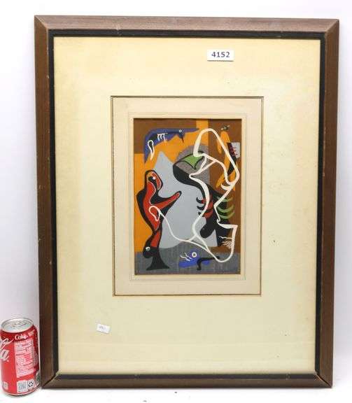 MCM Serigraph Signed Lower Right - Dixon's Auction at Crumpton