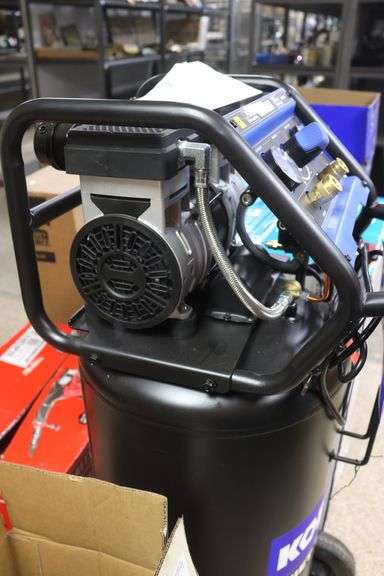 Misc Returns: Kobalt Quiet Tech 26 Gallon Air Compressor, [As-Is, Item ...