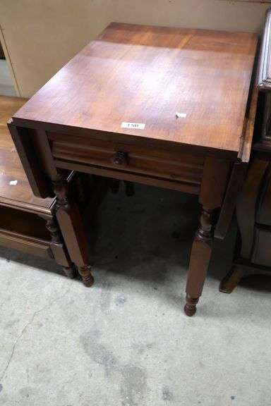 Empire Drop Leaf Work Table - Dixon's Auction at Crumpton