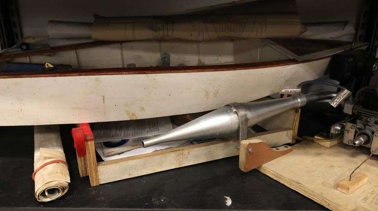 Vintage Gas Powered Remote Controlled Pond Boat - Dixon's Auction at ...