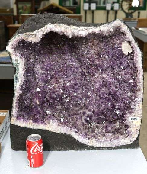 *NO STORAGE* Large Amethyst Crystal Specimen Sculpture - Dixon's ...