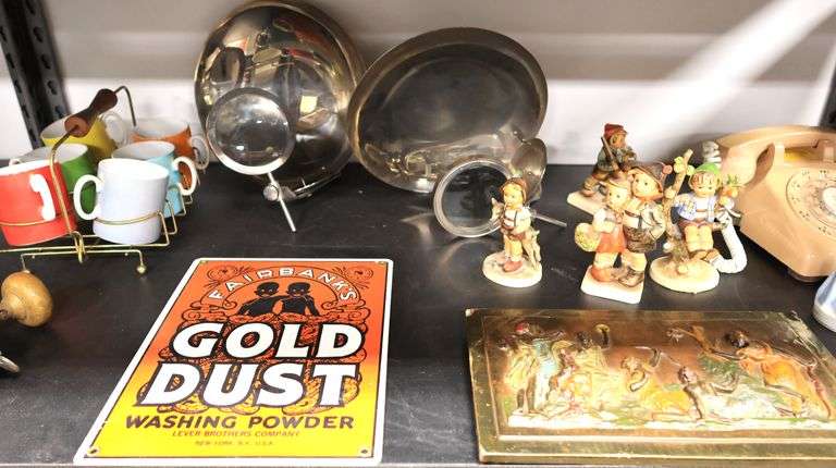 Magnifying Candle Sconces, Goebel/Hummel Figures, Etc. - Dixon's ...