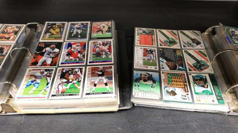 2 Albums of Football Trading Cards - Dixon's Auction at Crumpton