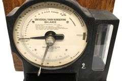 Vintage Alfred Sutter Universal Yarn Numbering Balance with Case ...