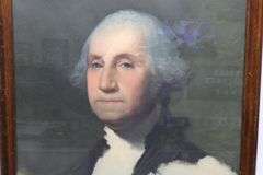 Antique Print After the Athenaeum Portrait of Washington - Dixon's ...