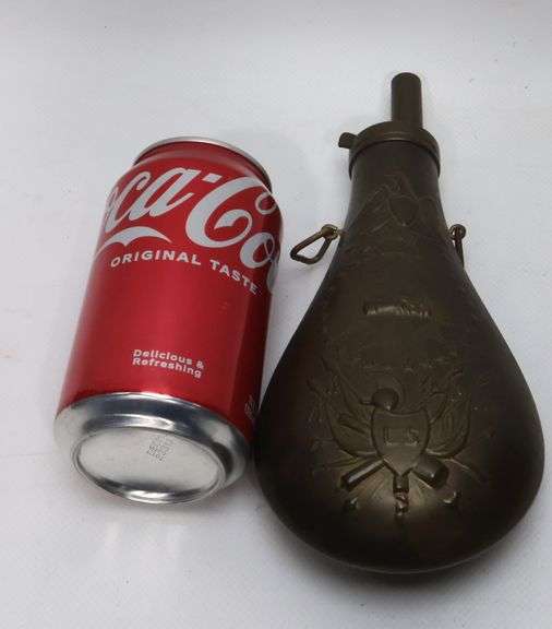 Civil War Era Brass Shot Flask - Dixon's Auction at Crumpton