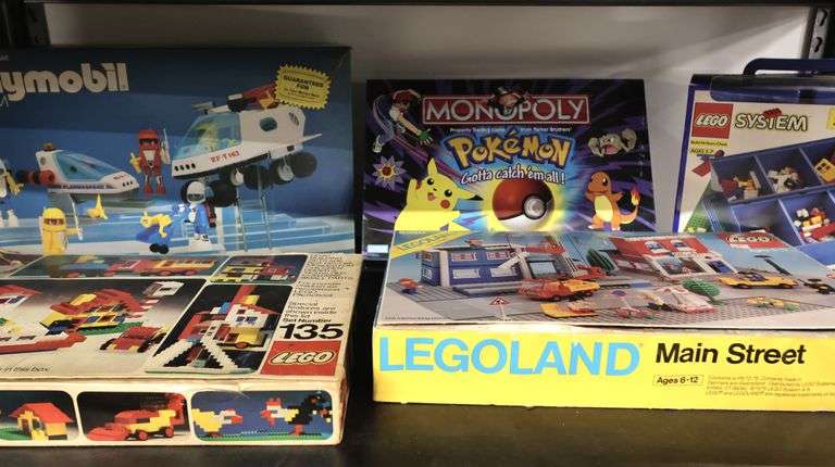 Lot of Vintage Lego, Playmobil Building Blocks, Pokemon Monopoly ...
