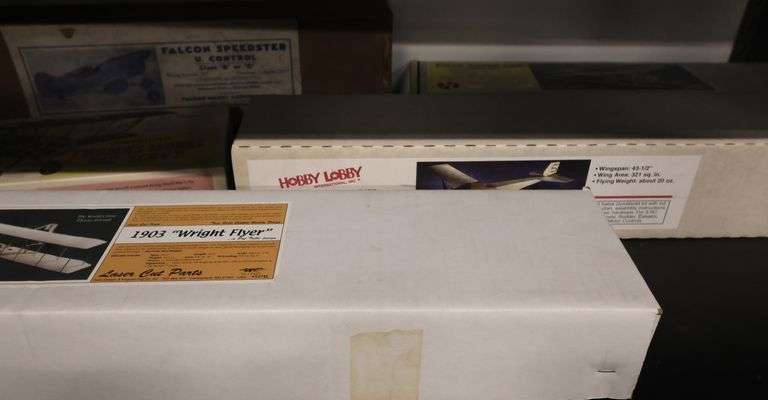 Collection of Model Airplanes in Boxes - Dixon's Auction at Crumpton