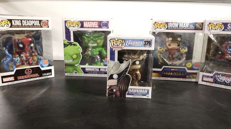 Lot of Funko Pop Action Figures in Original Packaging - Dixon's Auction ...