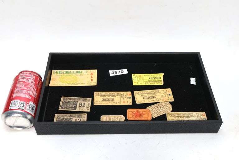 Group of Vintage Sporting Event Ticket Stubs Including Rose Bowl ...