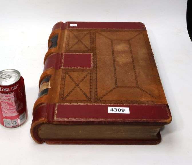 1930s General Store Ledger Book - Dixon's Auction at Crumpton