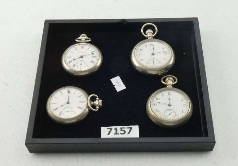 Tray Lot of Pocket Watches - Dixon's Auction at Crumpton