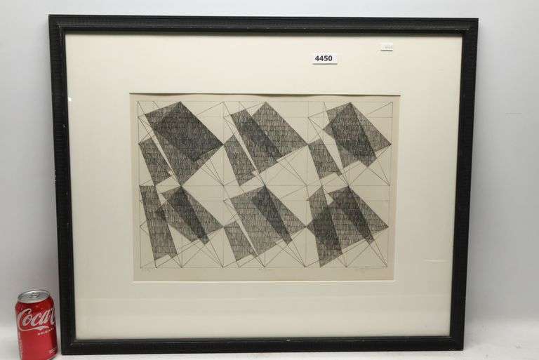 Jack Tworkov Artist-Signed Lithograph - Dixon's Auction at Crumpton