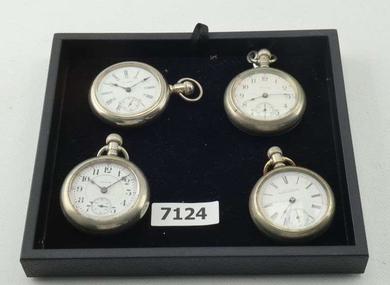 Tray Lot of Pocket Watches - Dixon's Auction at Crumpton