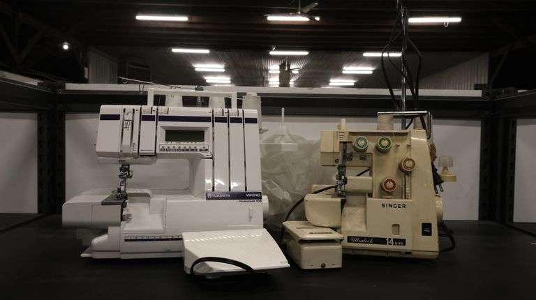 Husqvarna Viking & Singer Ultralock Sewing Machines - Dixon's Auction ...