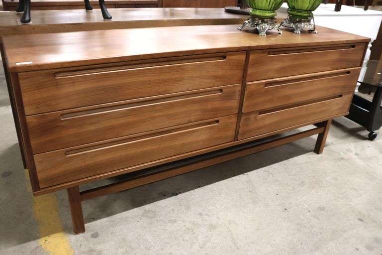 Nils Jonsson For Torring Mobelfabrik Danish MCM Walnut Six Drawer ...