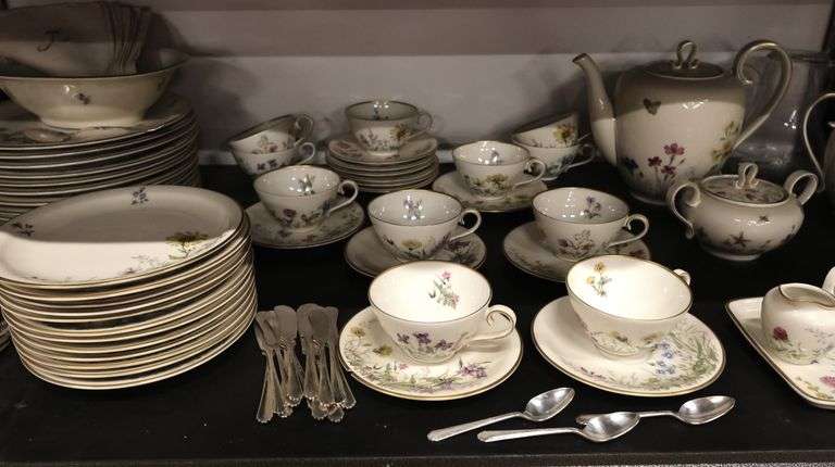 Generous Set of Vintage Franconia German China Dishes - Dixon's Auction ...