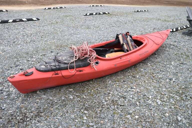 *NO STORAGE* Field and Stream Molded Plastic Kayak - Dixon's Auction at ...