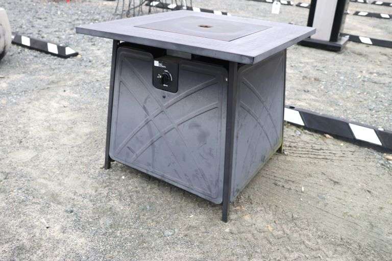 *NO STORAGE* Propane Fire Table, Untested - Dixon's Auction at Crumpton