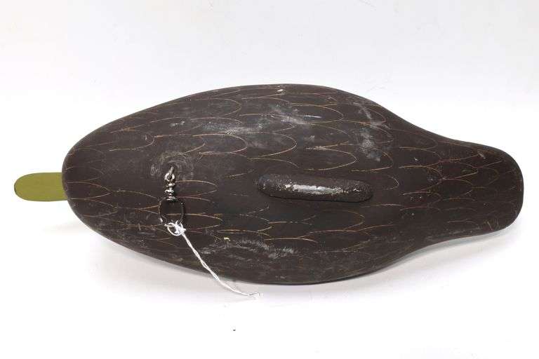Capt. Harry Jobes Black Duck Decoy - Dixon's Auction at Crumpton