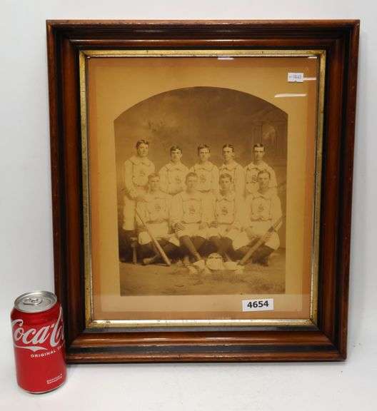 Antique Photograph of Baseball Team - Dixon's Auction at Crumpton