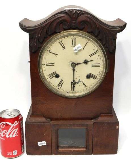 Antique Carved Mantel Clock - Dixon's Auction at Crumpton
