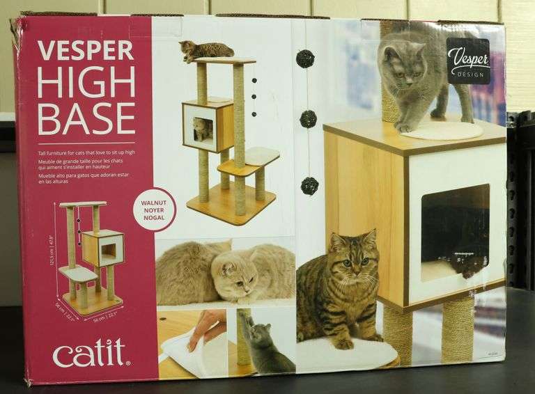Open Box: Catit Vesper High Base Cat Furniture, [As-Is, Item(S) Appear ...