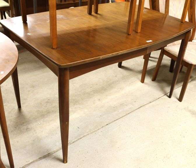 MCM Walnut Dining Table - Dixon's Auction at Crumpton