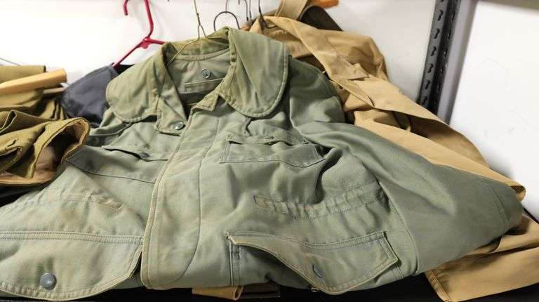 Lot of Vintage Military Clothing - Dixon's Auction at Crumpton