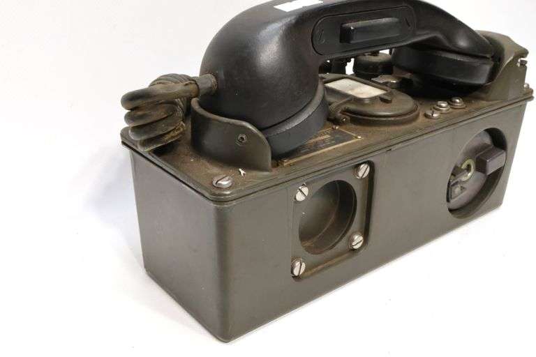 Vintage Kellogg Switchboard Ta-312/Pt Military Telephone - Dixon's ...
