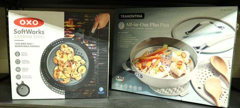Open Box: Oxo and Tramontina Cookware, [As-Is, Item(S) Appear New But ...