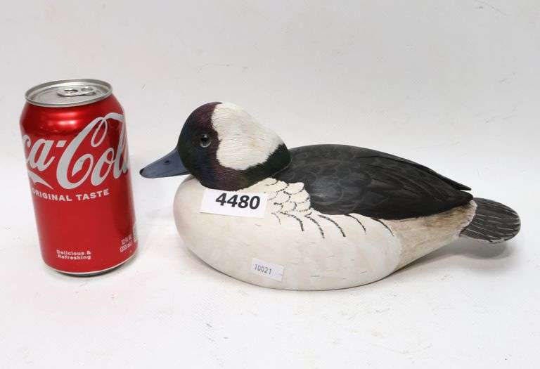 Larry Reader Bufflehead Duck Decoy - Dixon's Auction at Crumpton