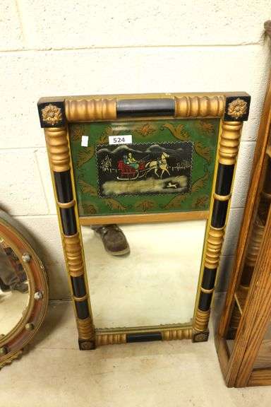 Sheraton Style Mirror - Dixon's Auction at Crumpton