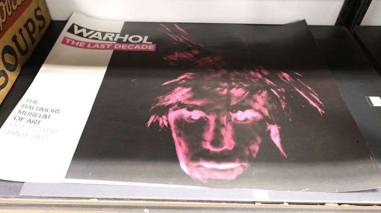 Andy Warhol Baltimore Museum of Art Poster and Campbell's Soup Box ...