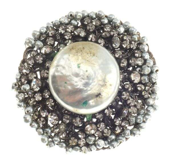 Vintage Miriam Haskell Pin - Dixon's Auction at Crumpton