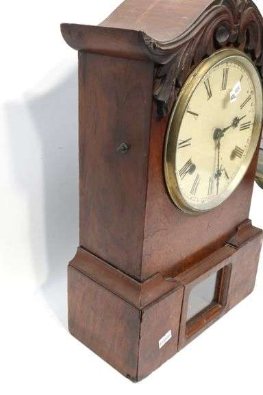 Antique Carved Mantel Clock - Dixon's Auction at Crumpton