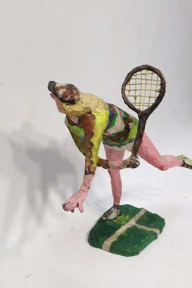 William H. Stevens Paper Mache Sculpture - Dixon's Auction at Crumpton