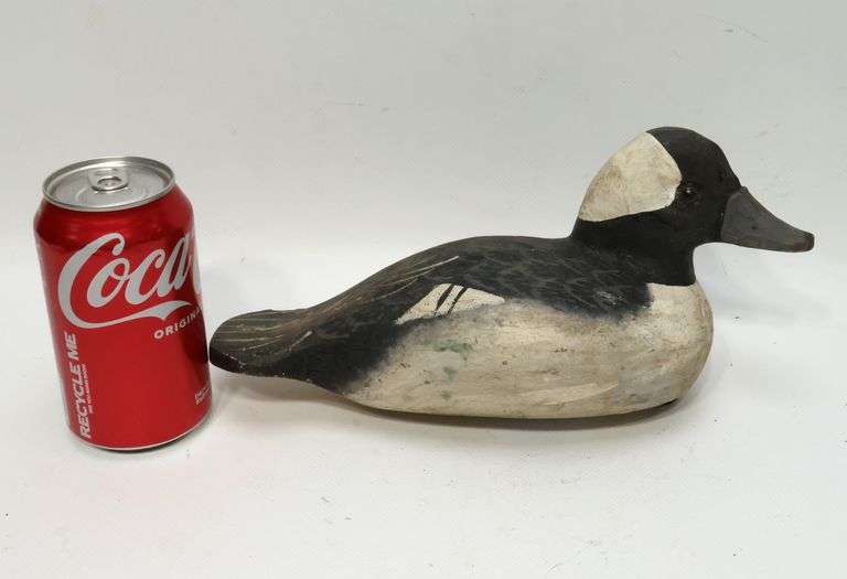 Jimmy Bowden Bufflehead Gunner Duck Decoy - Dixon's Auction at Crumpton