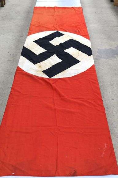 WWII German 6-Foot By 13-Foot Nsdap Flag or Hall Banner - Dixon's ...