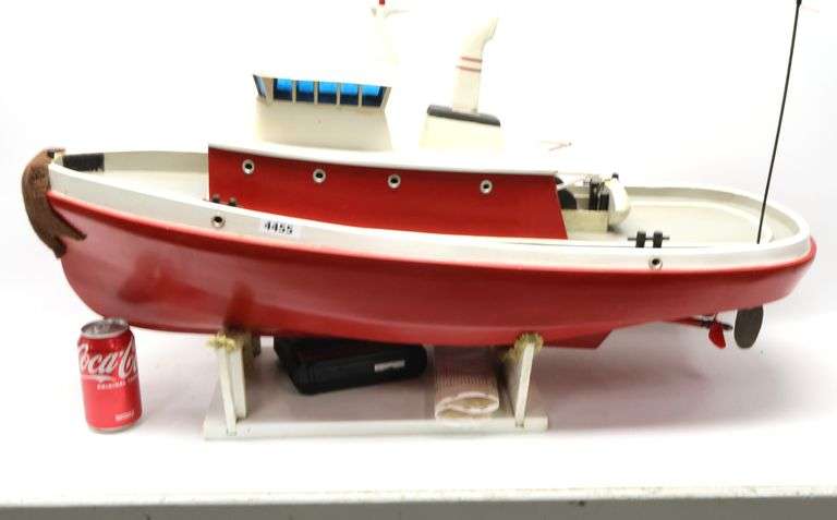 Vintage Graupner Rc Boat Model with Papers and Controller - Dixon's ...