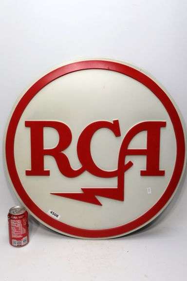 Vintage Rca Advertising Sign - Dixon's Auction at Crumpton