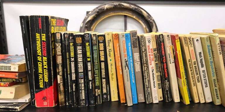 Paperback Novels and Frames - Dixon's Auction at Crumpton