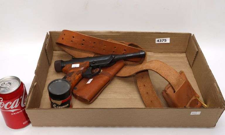 Vintage Hy- Score Target Model BB Gun with Holster & Bbs - Dixon's ...