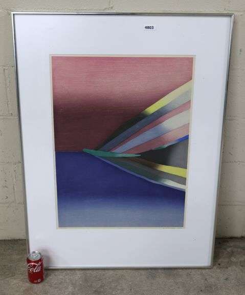 Ansei Uchima Artist Signed Print - Dixon's Auction at Crumpton